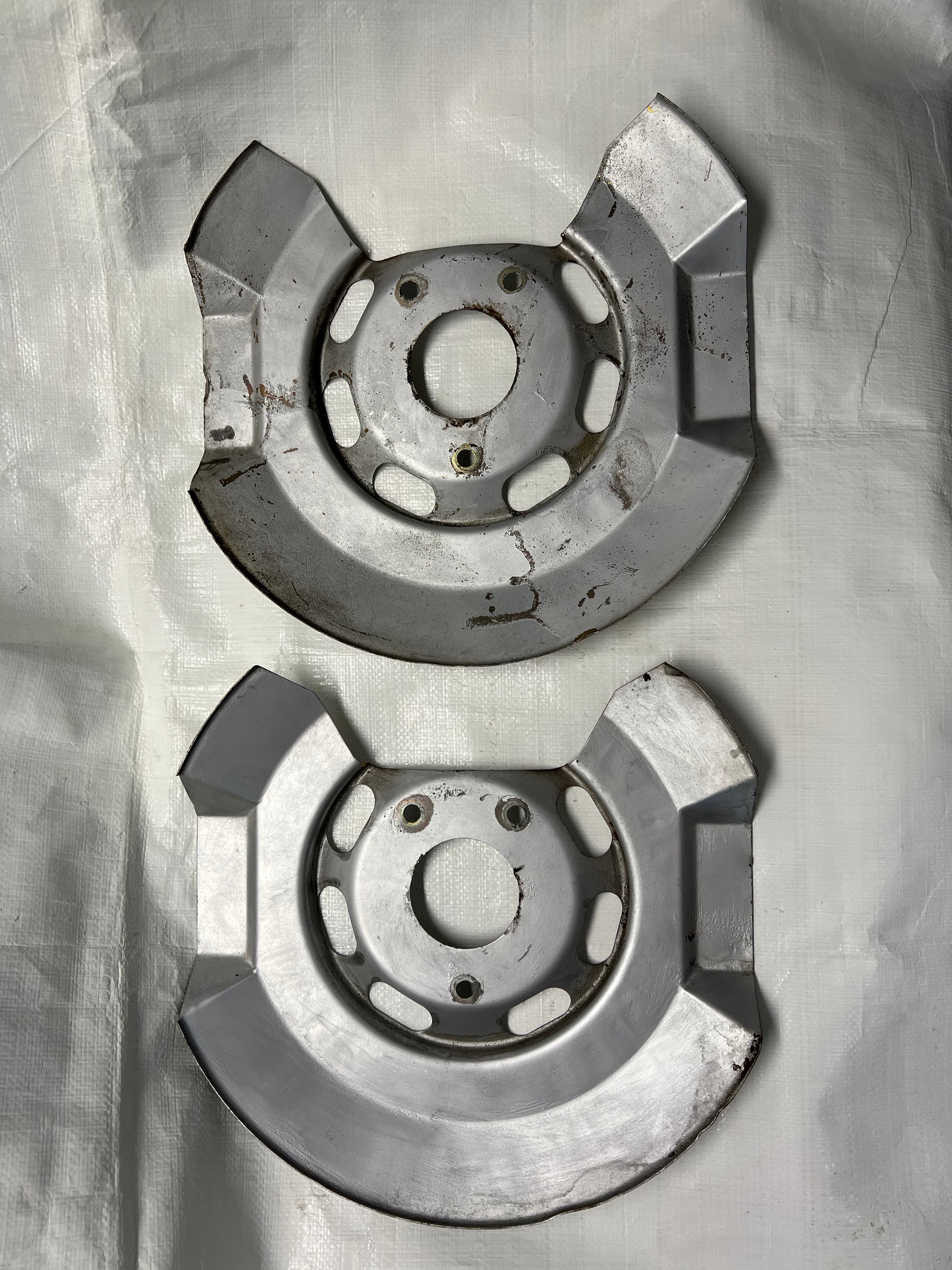 Genuine Porsche 911 Front Brake Disc Protection Shields – Piloto Project