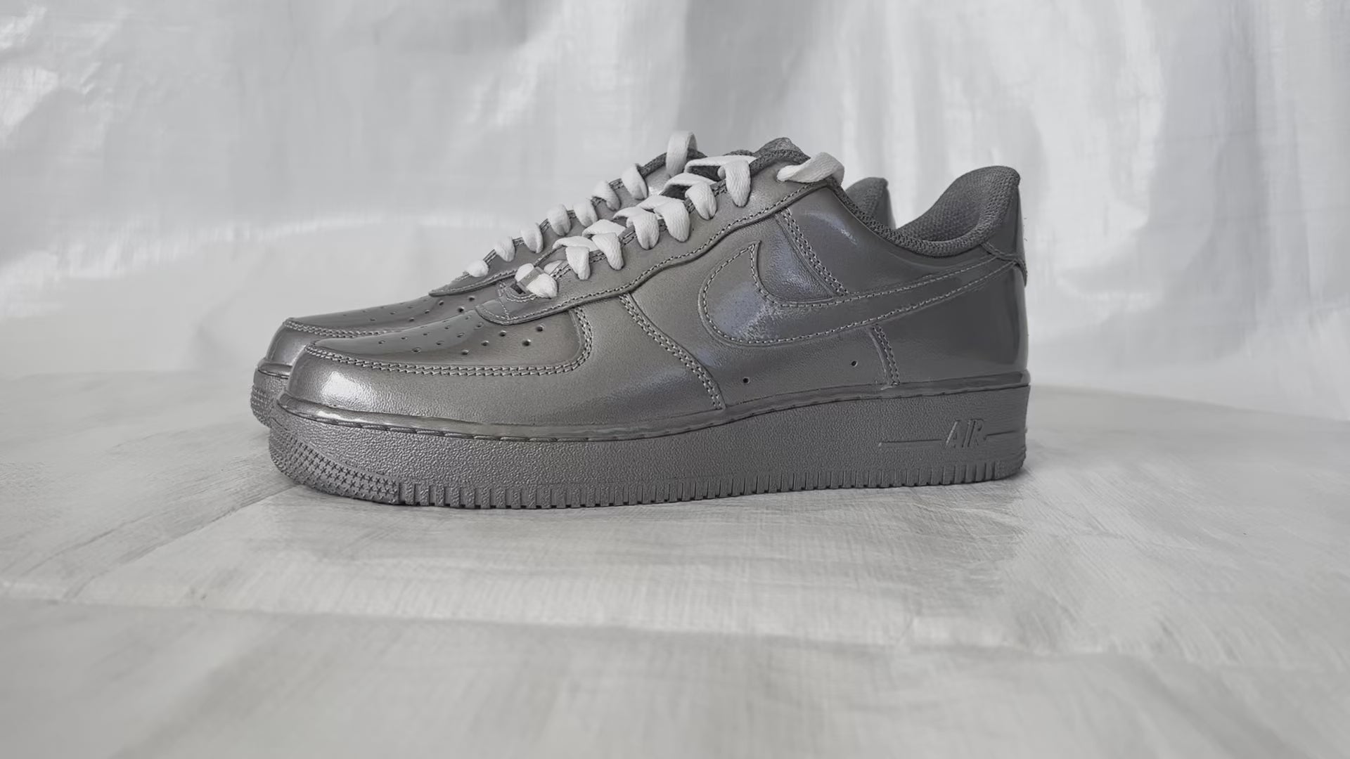 Nike Air Force 1 GT Silver Metallic – Piloto Project